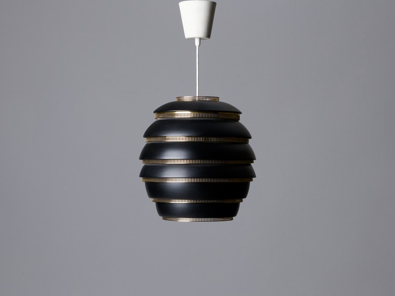 Alvar Aalto – Large 'Beehive' Ceiling Light - Jackson Design