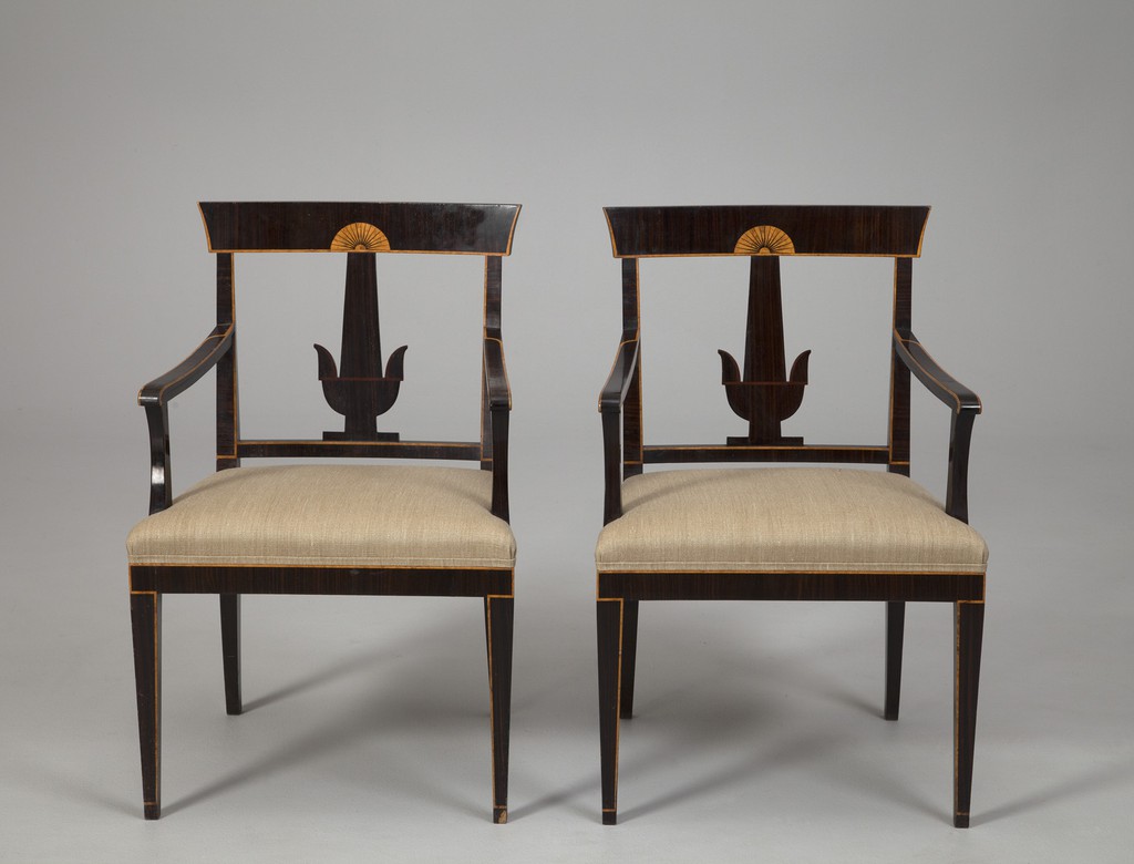 Jacksons - Neoclassical Desk and Chairs - Ture Ryberg